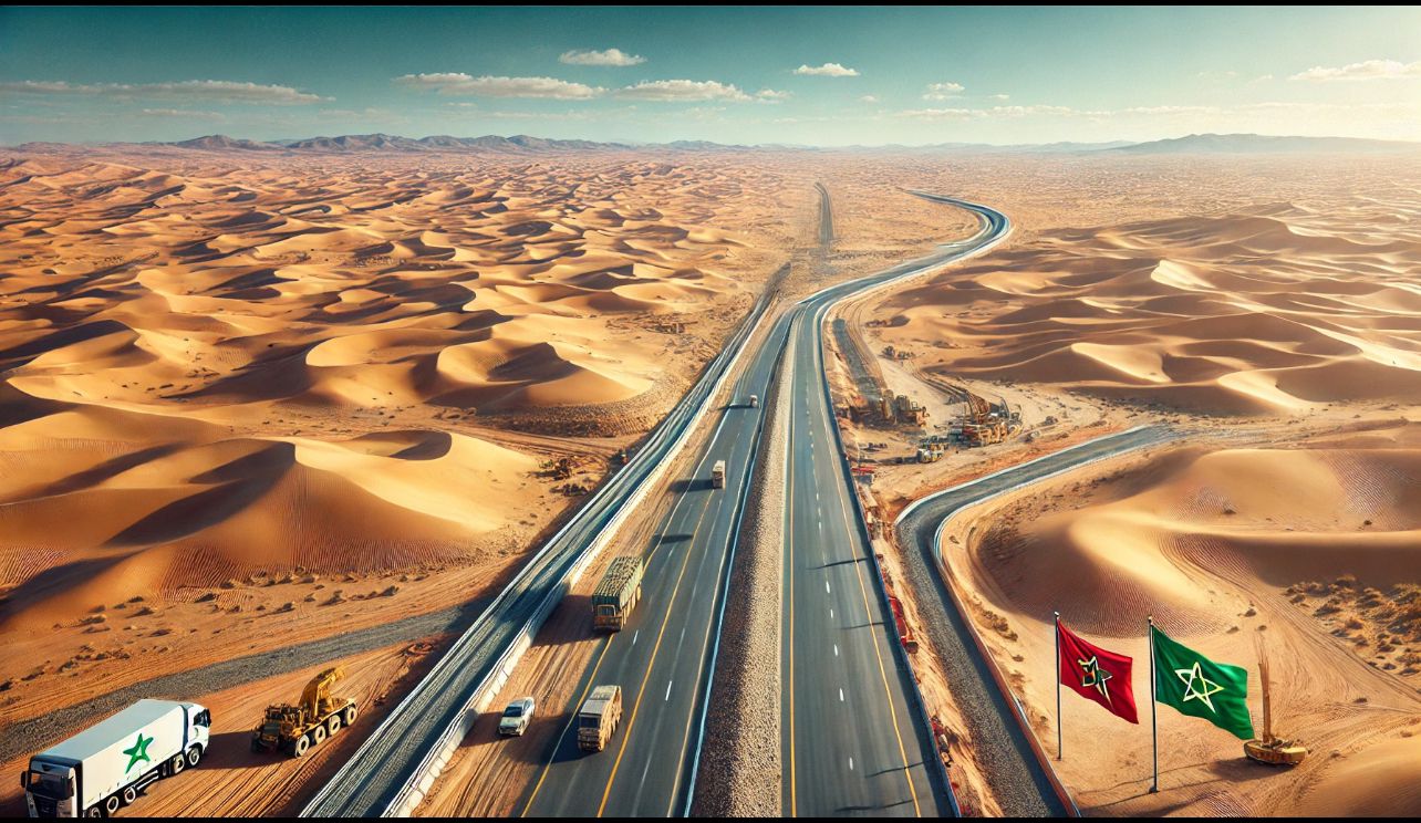 Morocco is nearing the completion of a strategic road linking Smara to ...