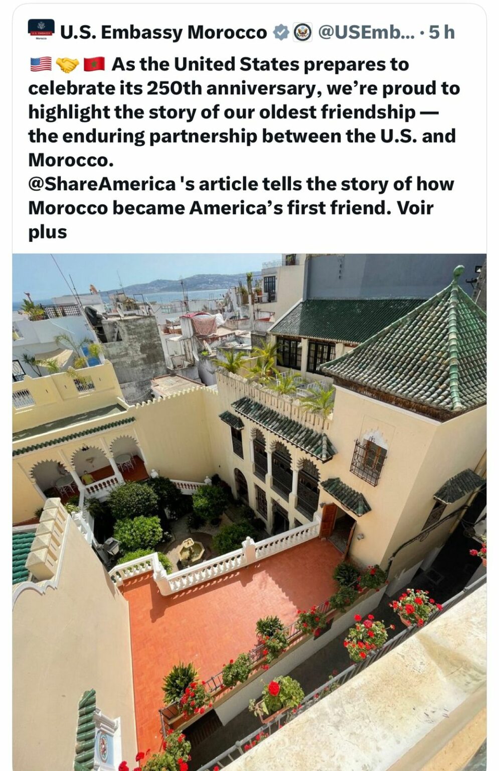 Between Morocco and the United States: A Story of the First Recognition ...